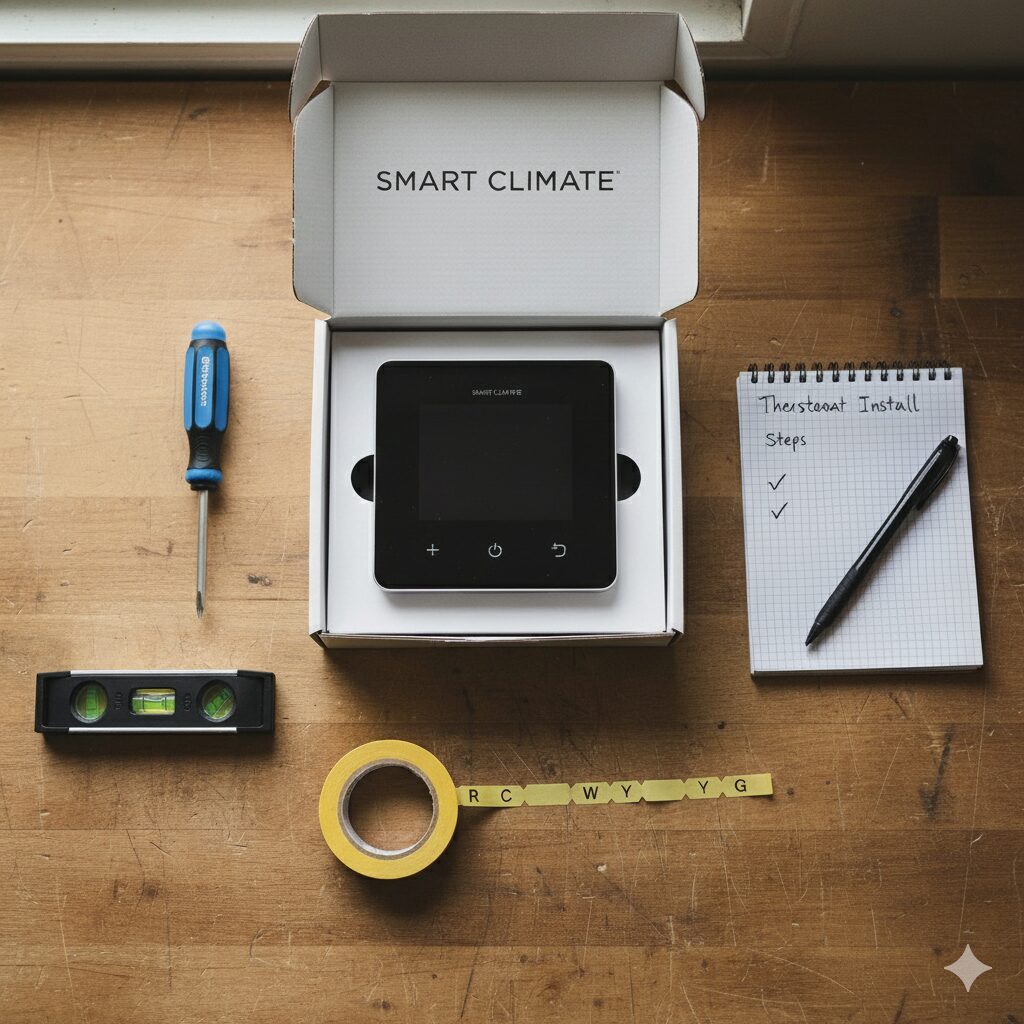 Installing A Programmable Thermostat Step By Step