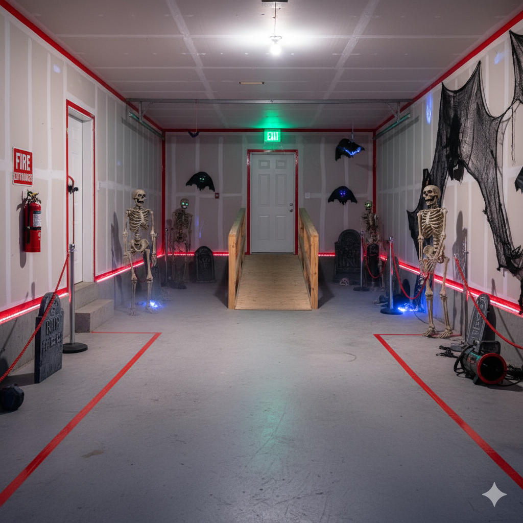 How To Create A Haunted House In Your Garage