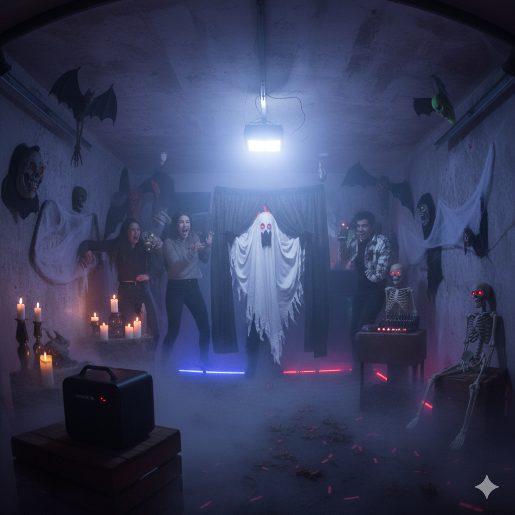 How To Create A Haunted House In Your Garage