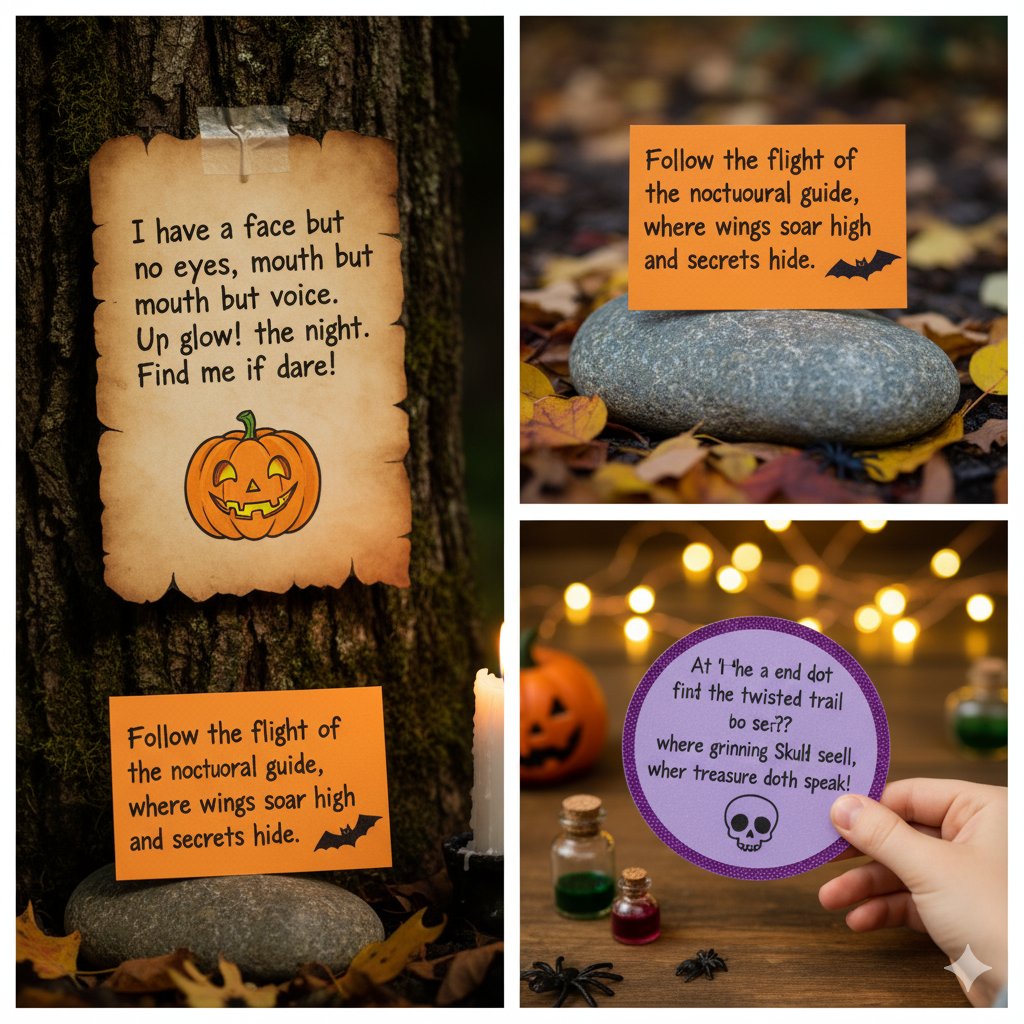 How To Create A Spooky Halloween Treasure Hunt For Kids